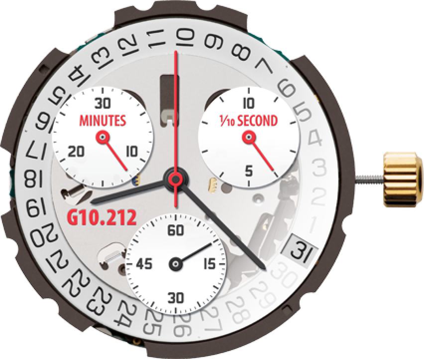 ETA Chronograph G10.212 AD | Manufacture Horlogère Suisse | ETA SA